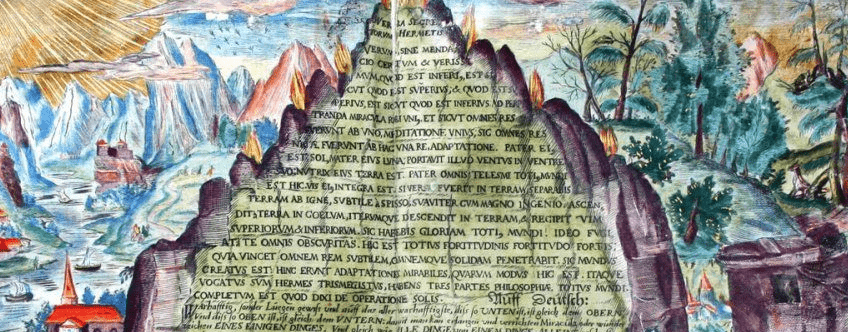 Table d'Emeraude : texte complet et signification cachée