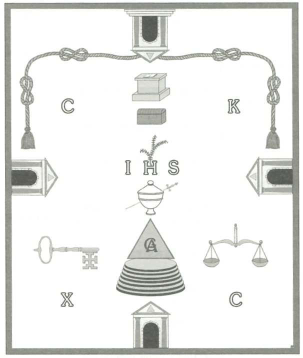 Le tableau de loge du 7ème degré R.E.A.A. (planche)
